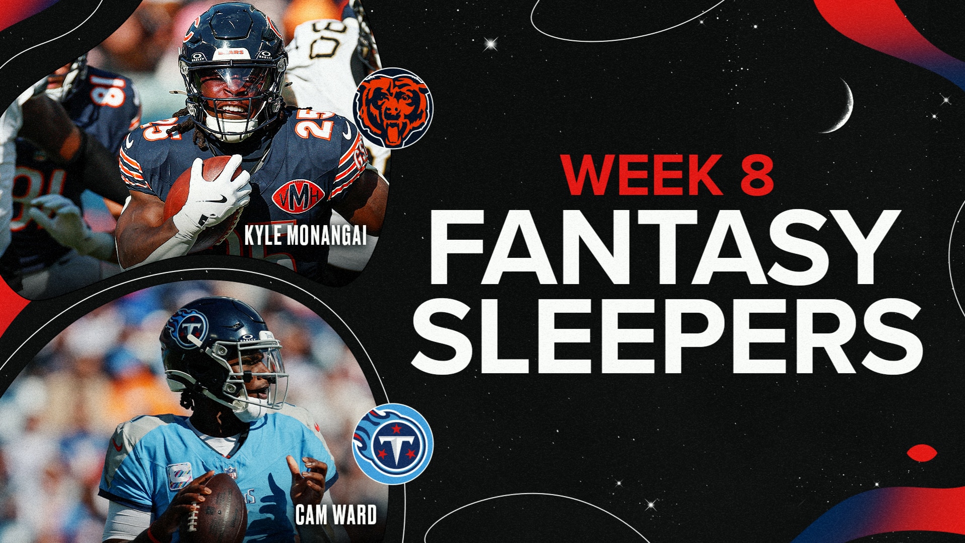 Biggest Sleepers at Every Position for Week 6 Fantasy Football 2025